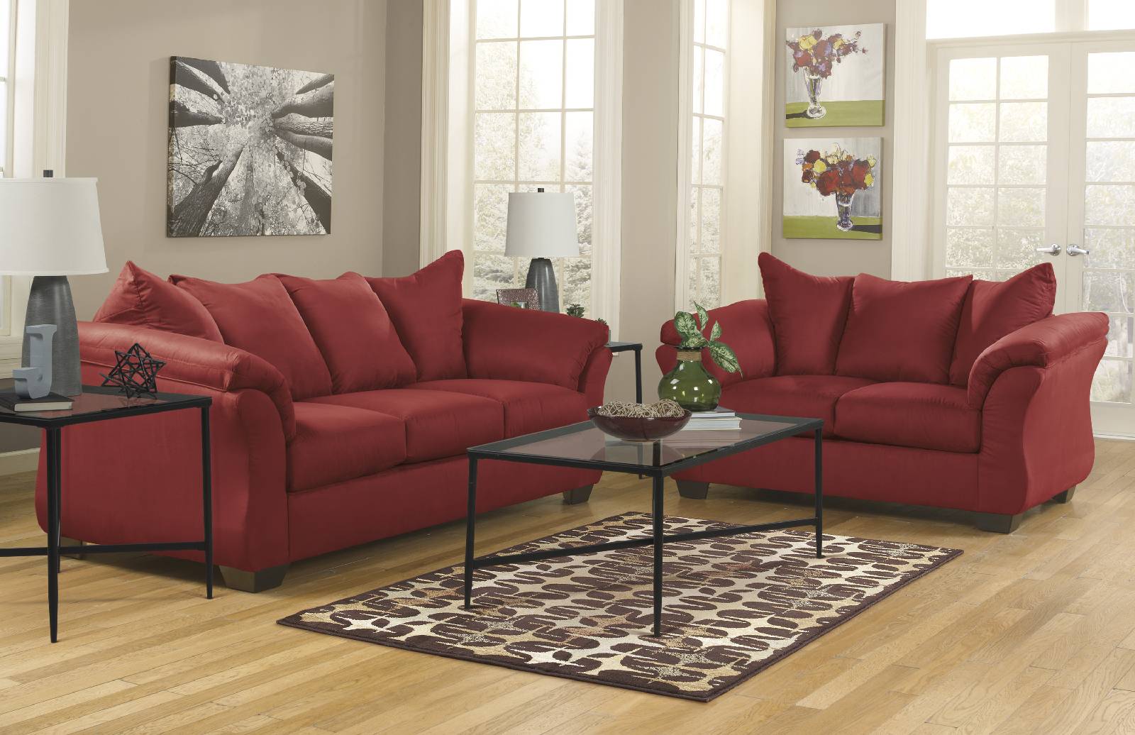 Darcy Sofa and Loveseat PKG000593