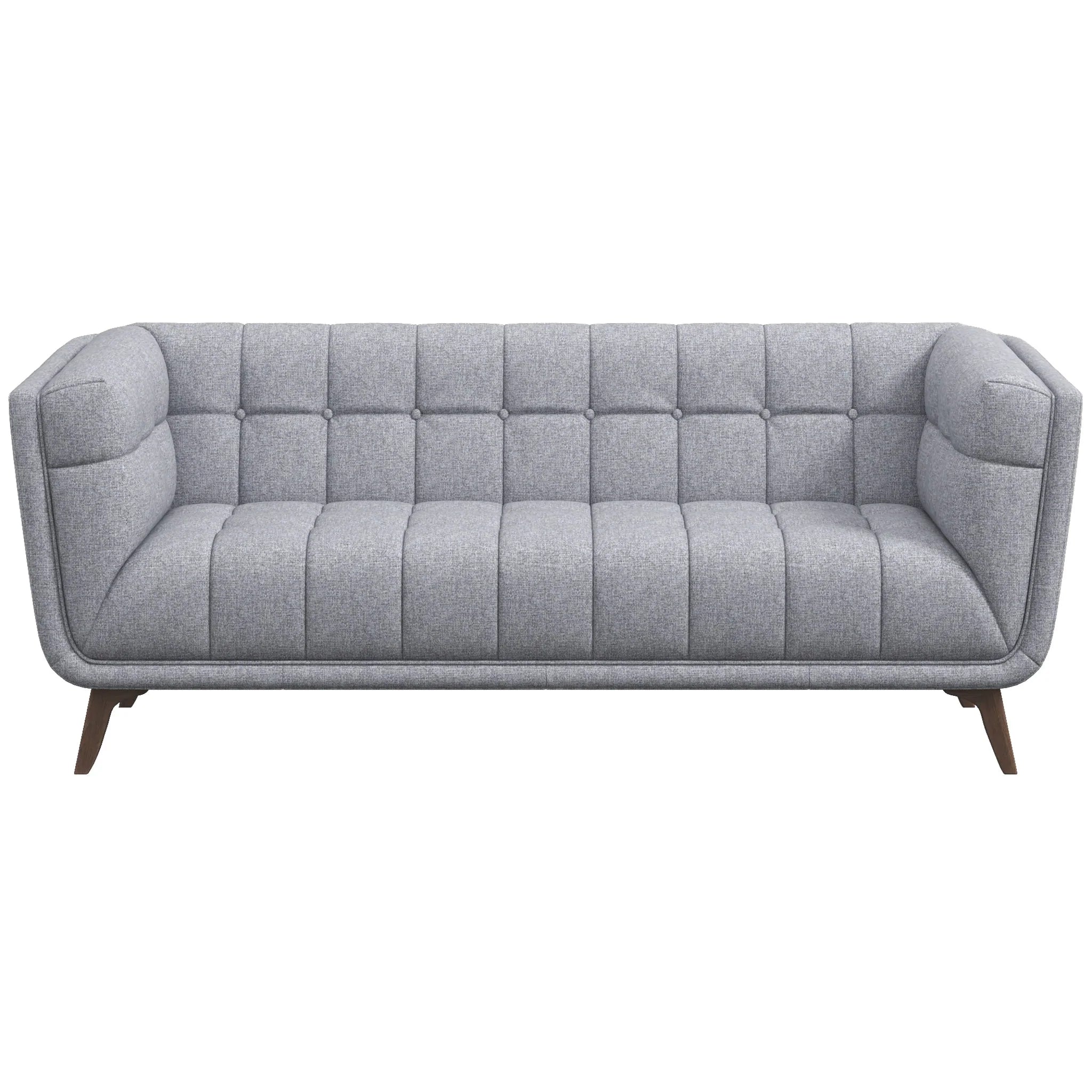 Kano Linen Sofa (78" - Light Gray) | Rosen Furniture