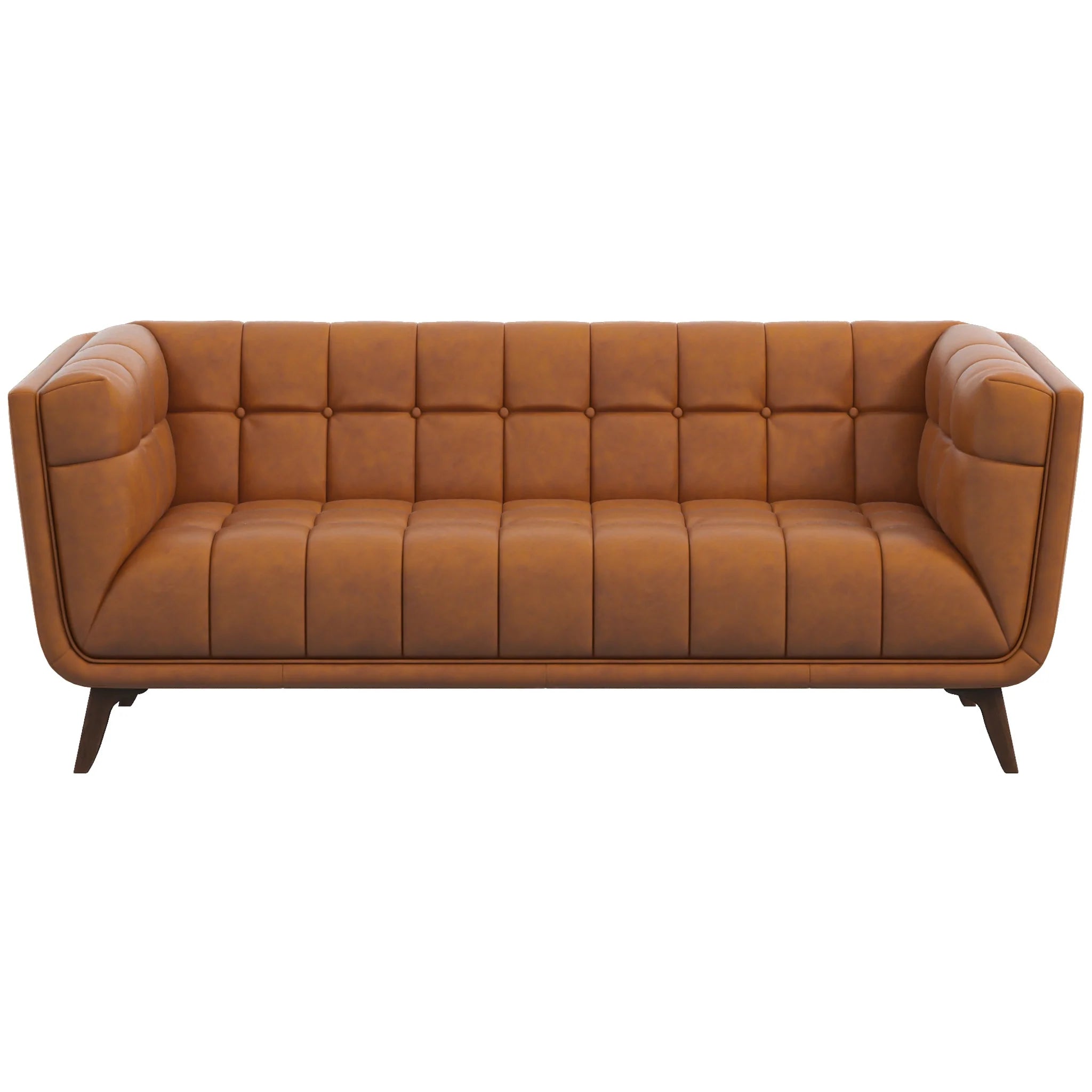 Kano Sofa (78" - Tan Leather) | Rosen Furniture